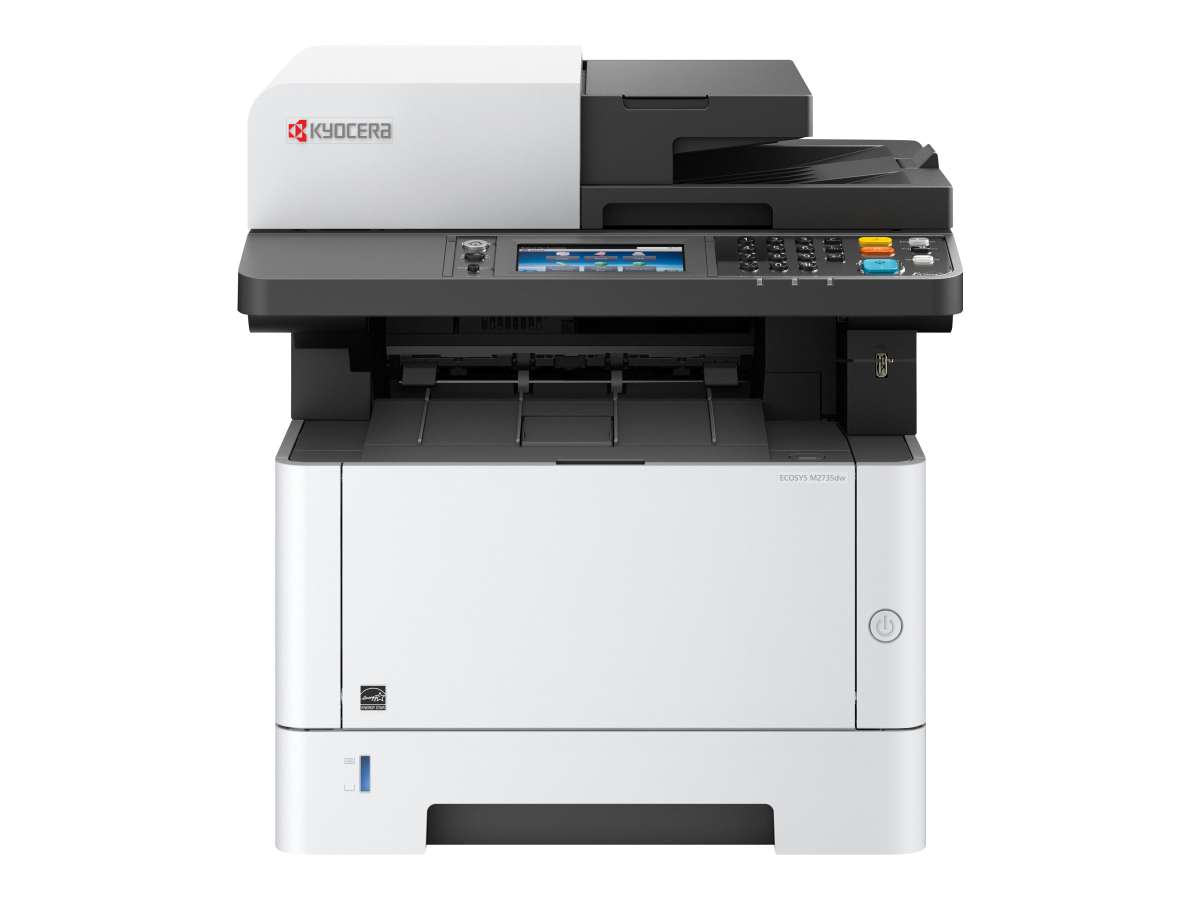ECOSYS M2735dw Laserdrucker AIO A4 USB WLAN Druck Kopie Scan Fax 35S min Duplex Logiway IT Partner fur Kirche Wohlfahrt Gesundheitswesen
